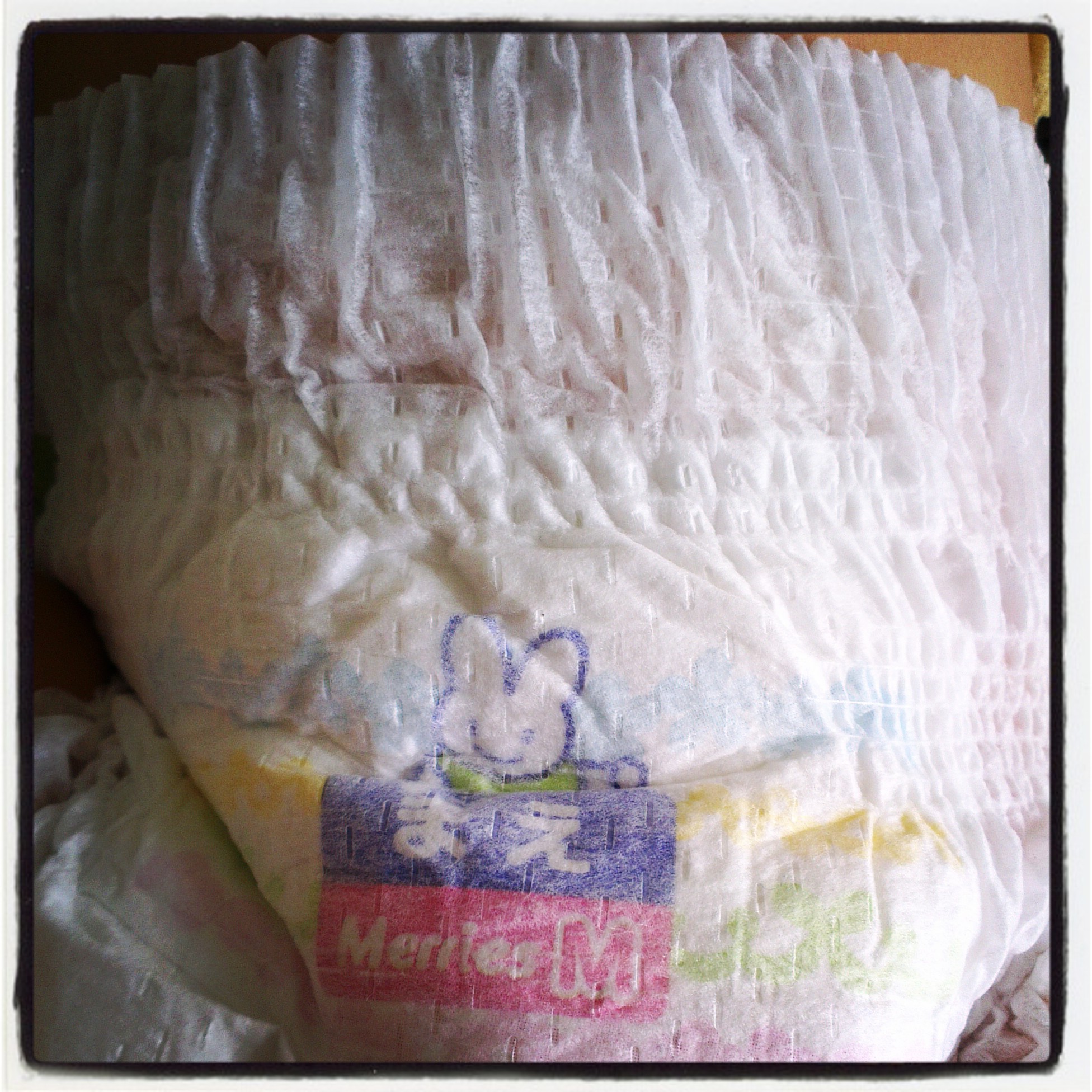 Craquotte a testé les couches Merries - Mamour blogue