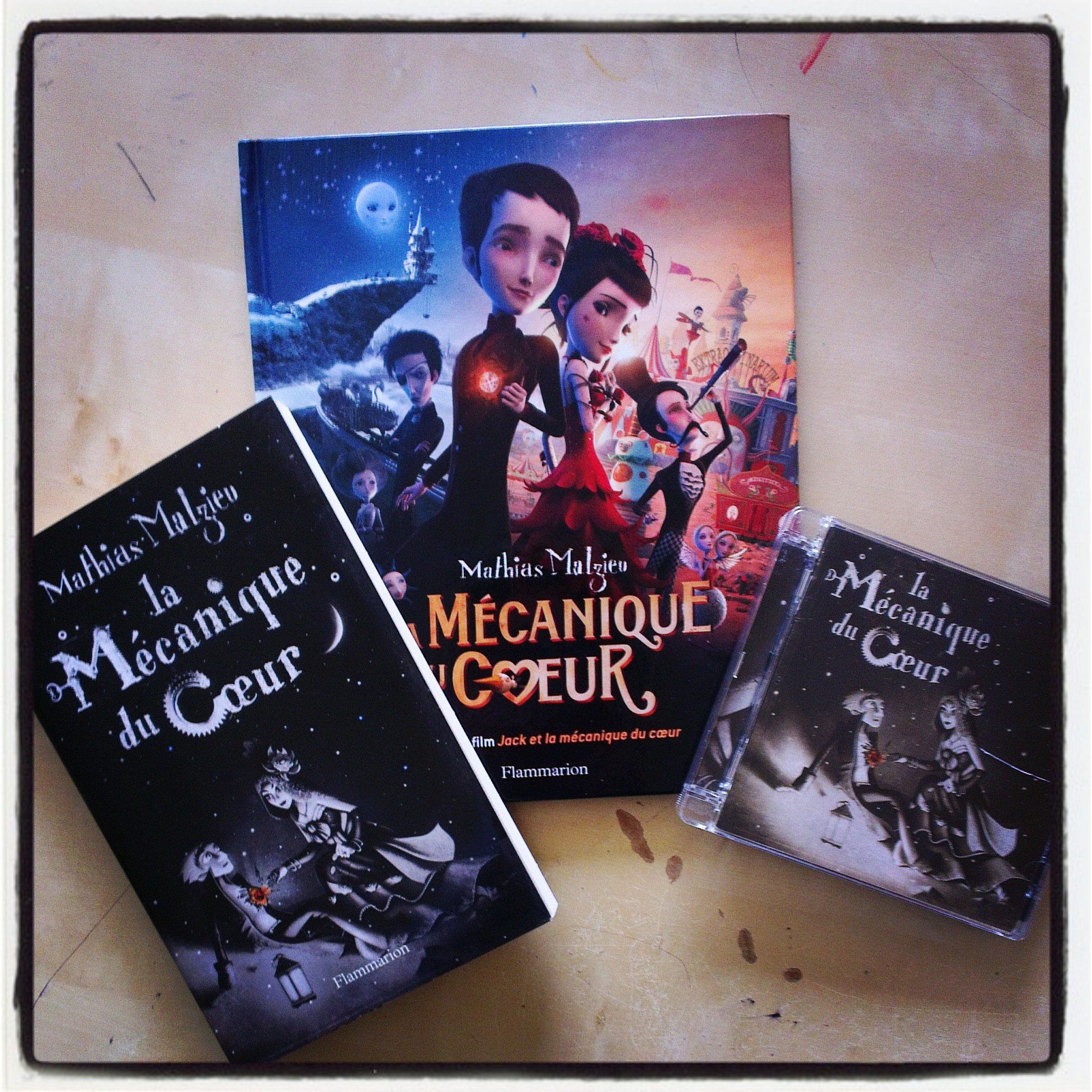 Jack et la mécanique du cœur, le livre du film du roman ! - Mamour blogue