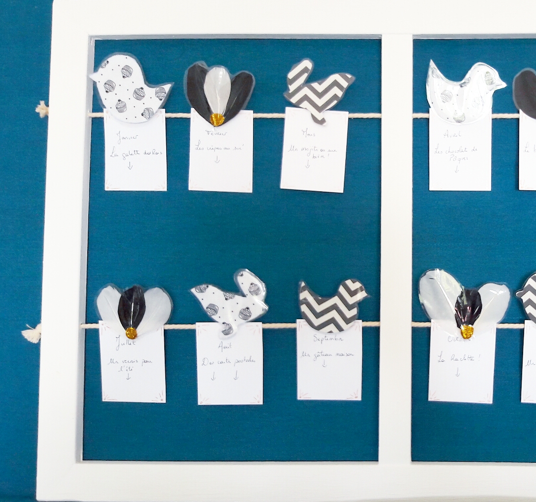 DIY : Un tableau porte-photo - Mamour blogue
