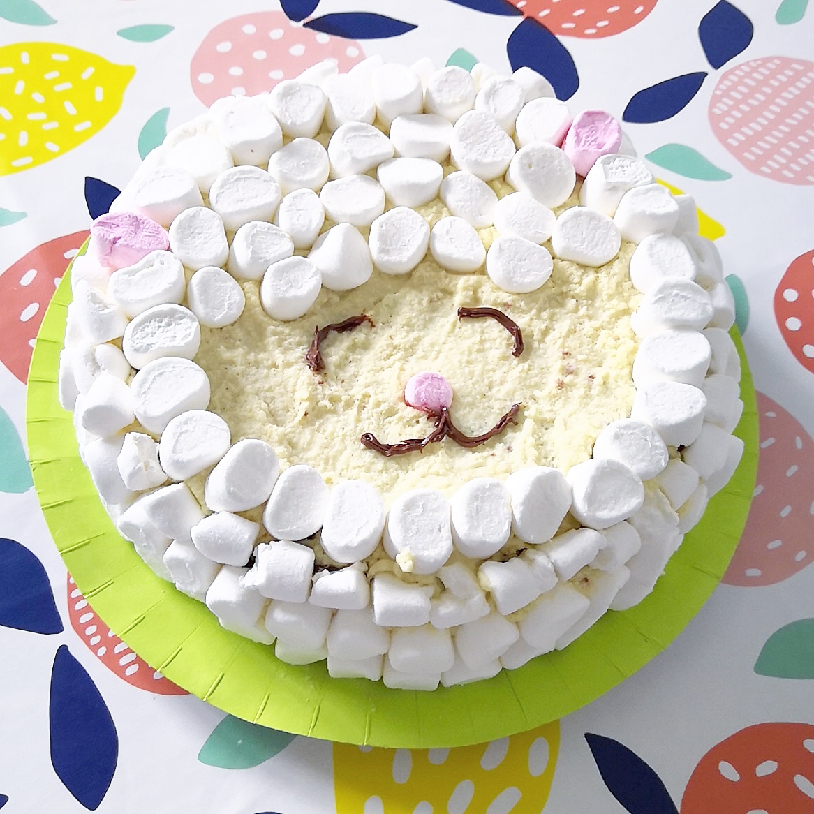 Le gâteau mouton en chamallows - Mamour blogue